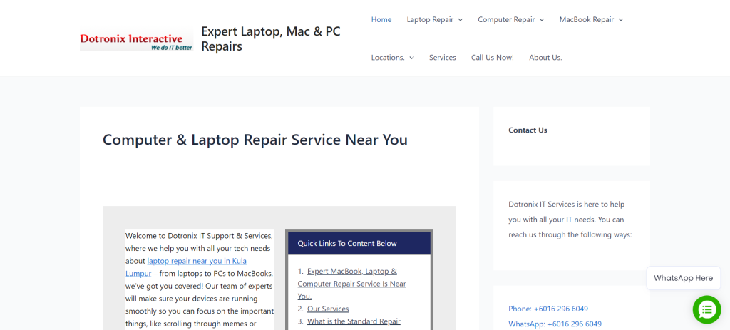 KL TOP 10电脑商店，轻松找到所需的服务 - Syoklife